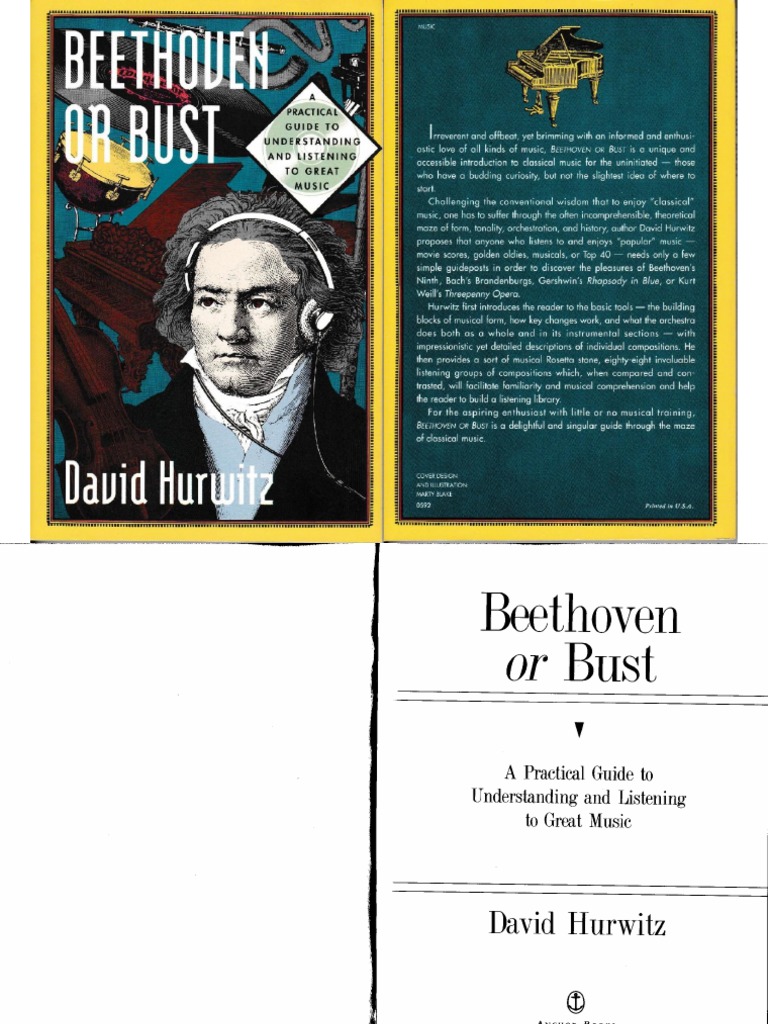 Hurwitz, David - Beethoven or Bust (1992) | PDF