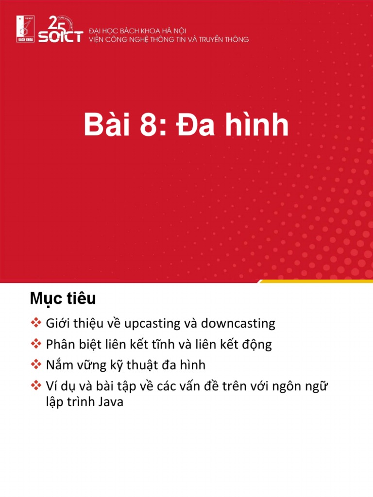 Bai 08 - Da Hinh | PDF