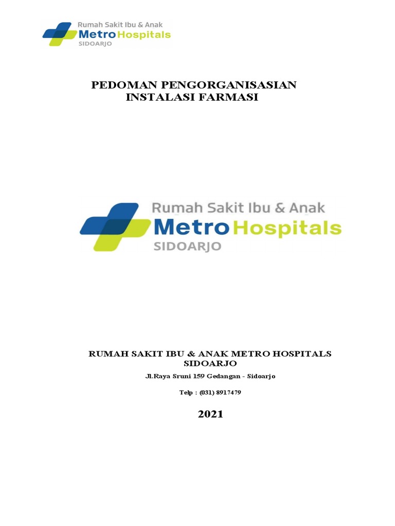 Pedoman - Pengorganisasian - IFRS MHSD | PDF