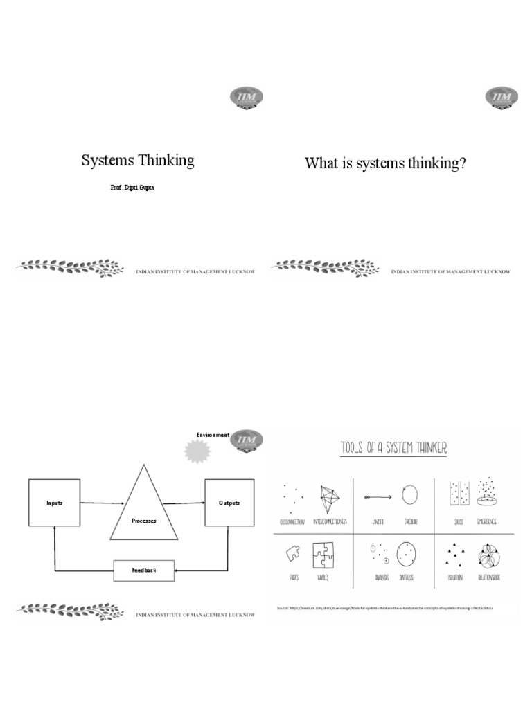 Session 1 | PDF | System | Systems Theory