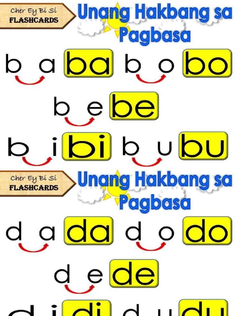 Unang Hakbang Sa Pagbasa | PDF