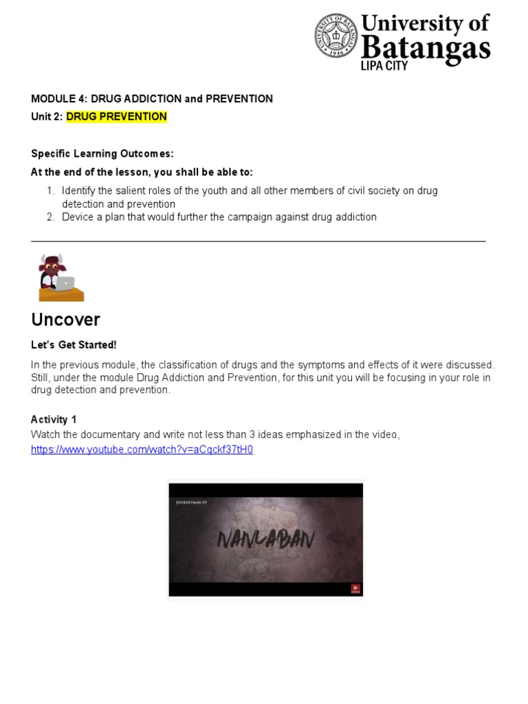 Youth's Role in Drug Prevention | PDF | Substance Abuse | Social ...