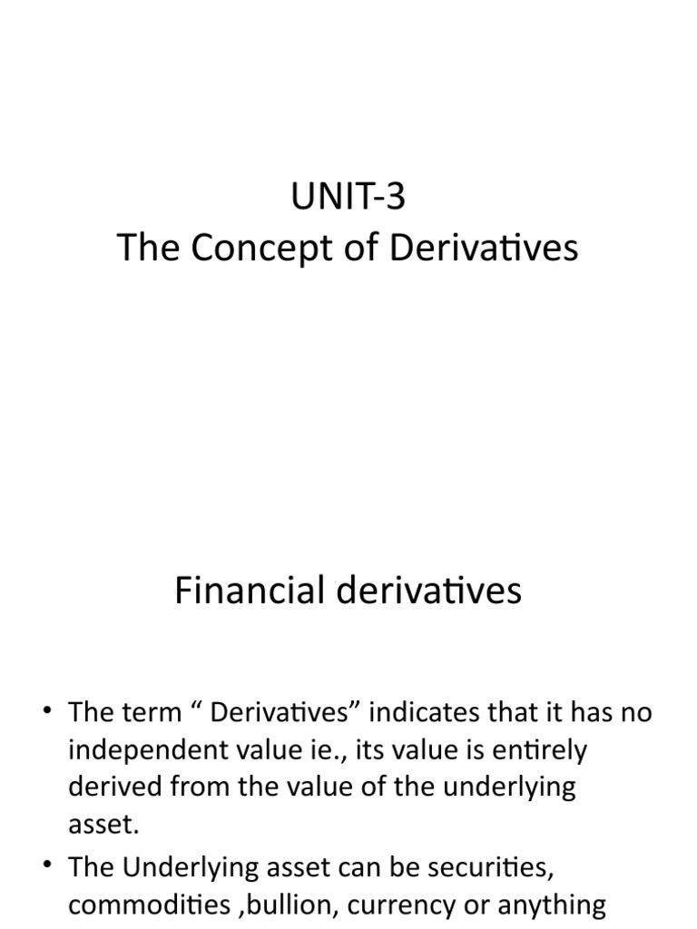 FRM Unit-3 | PDF | Futures Contract | Derivative (Finance)