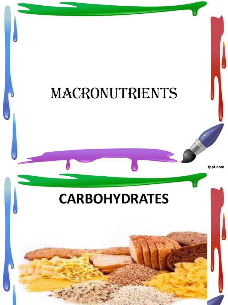Chapter 3 - Macronutrients | PDF | Carbohydrates | Fat