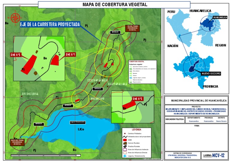 Mapa de Cobertura Vegetal | PDF