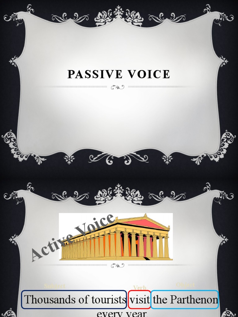 Passive Voice 1 | PDF | Verb | Syntactic Relationships