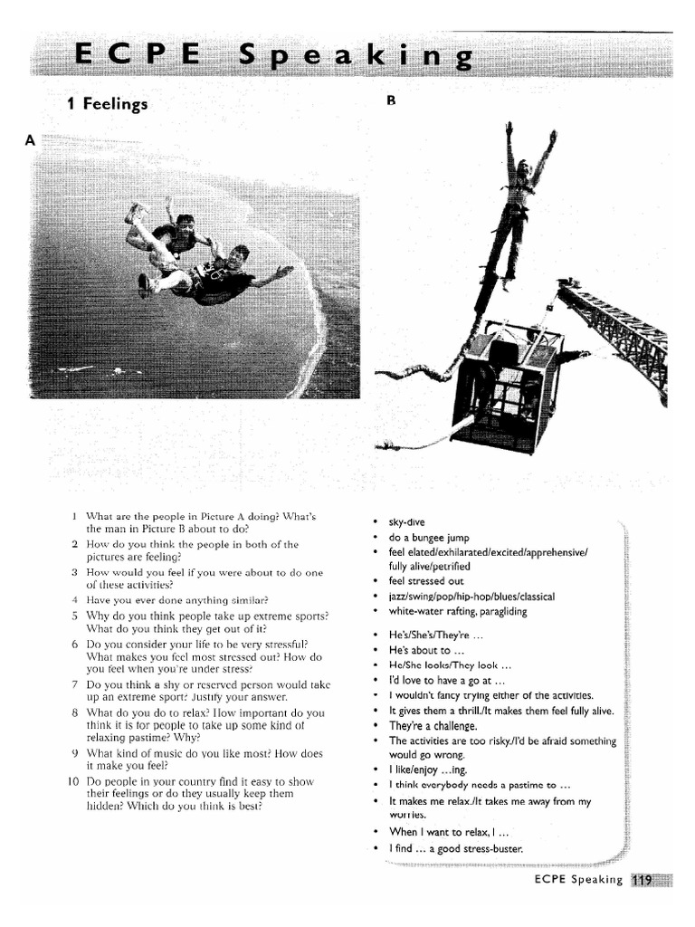 Extreme Sports-Speaking | PDF