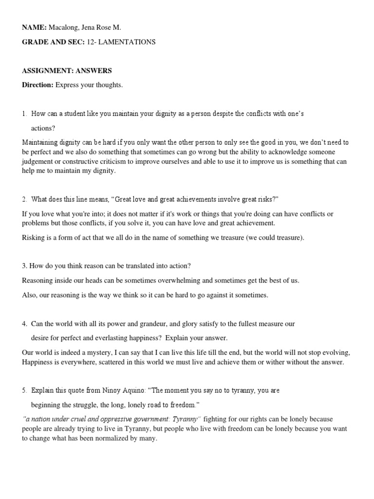 Assignment, World Religion G12 | PDF