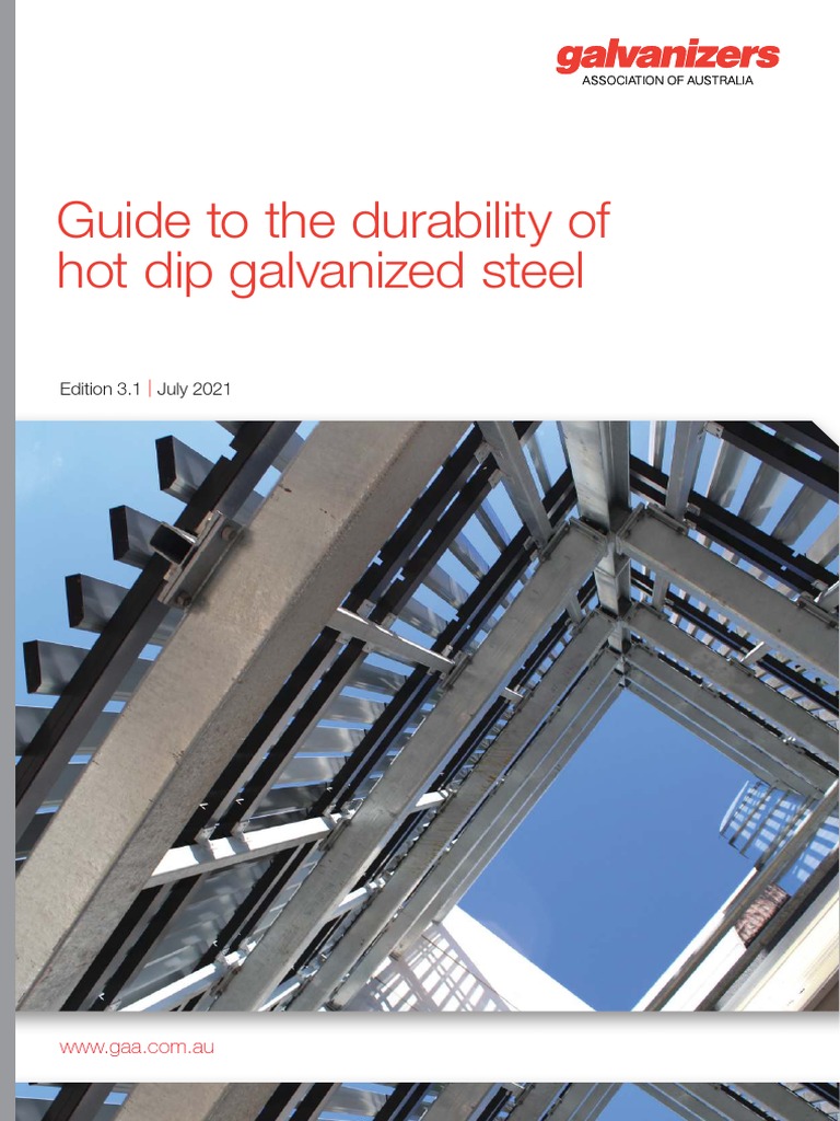 Guide To The Durability of Hot Dip Galvanized Steel v3.1 | Download Free PDF | Corrosion ...