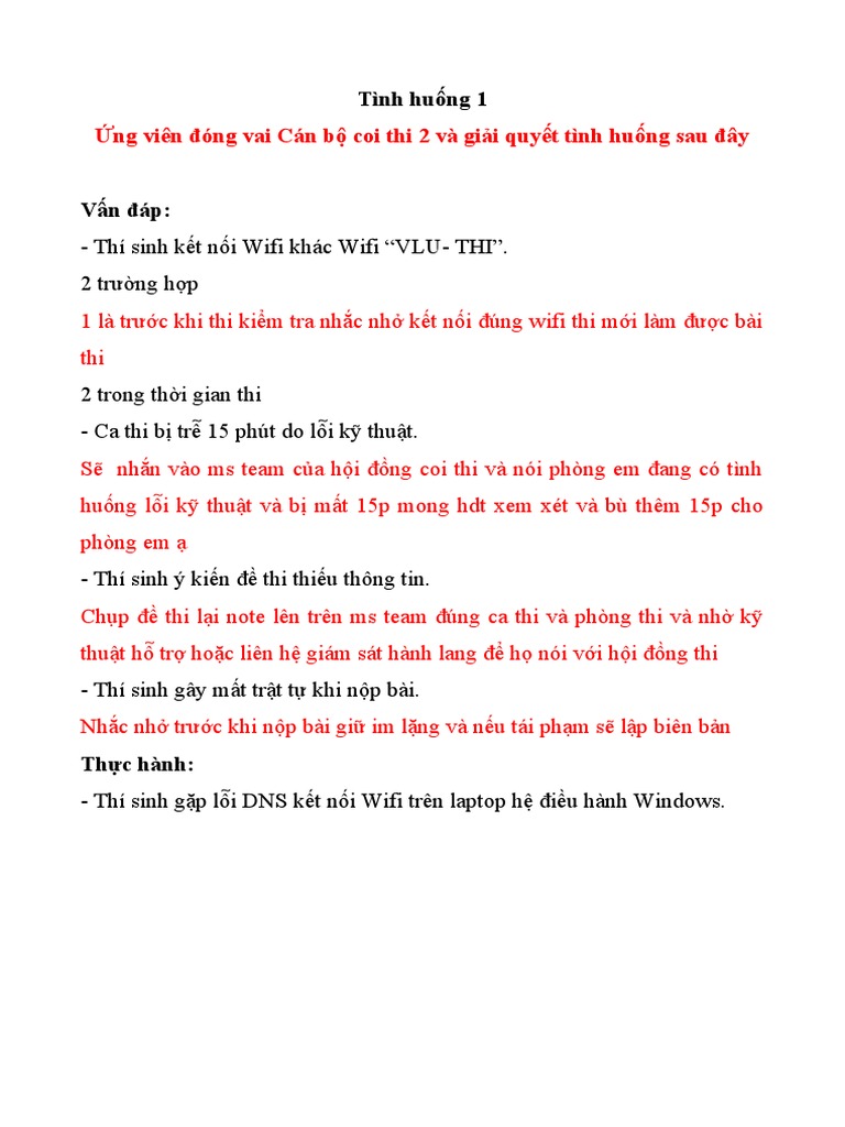 Xu Ly Tinh Huong | PDF