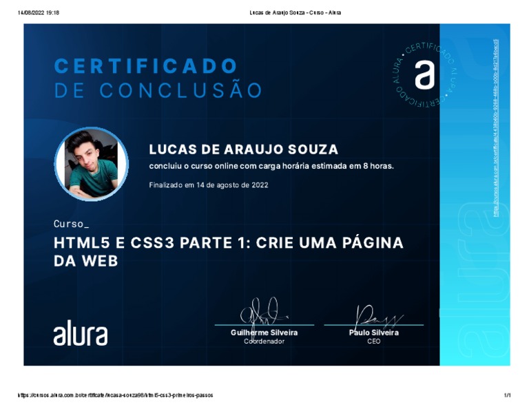 Alura - HTML + CSS - 1 | PDF