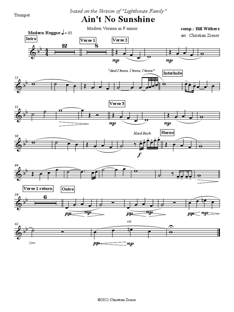 Aint No Trumpet | PDF