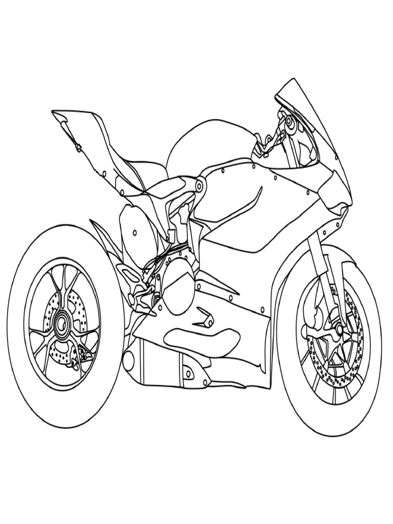 Racing Motorcycle | PDF