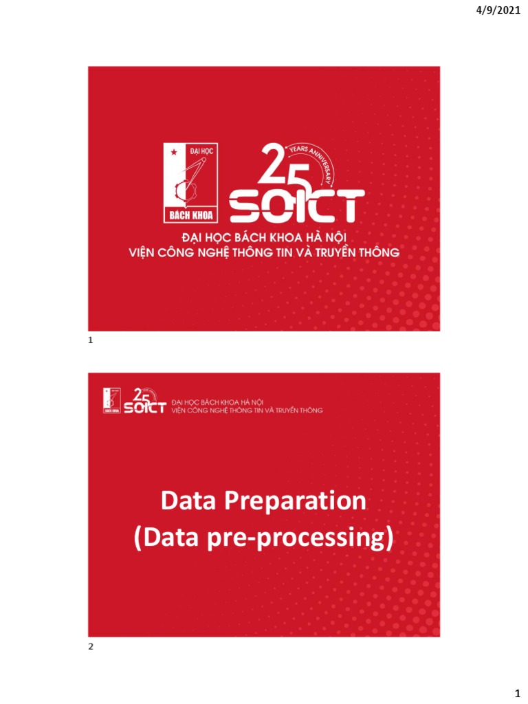 Lecture 5 - Data Preparation | PDF | Level Of Measurement | Outlier