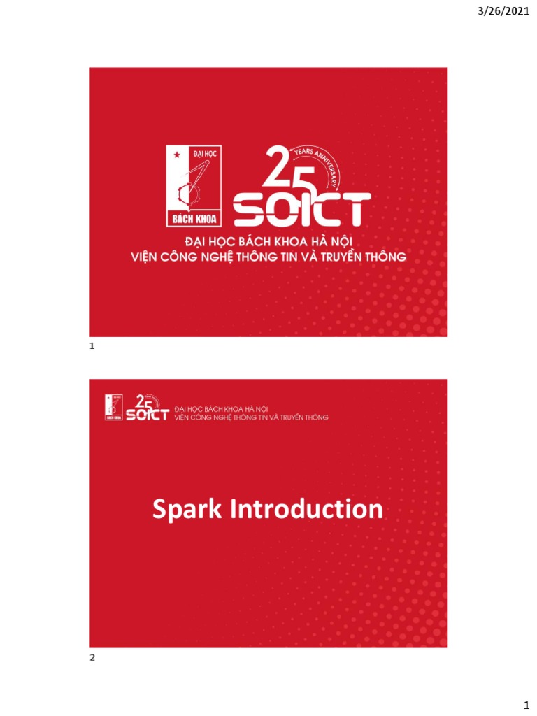 Lecture 3 Spark Introduction Pdf Apache Spark Apache Hadoop