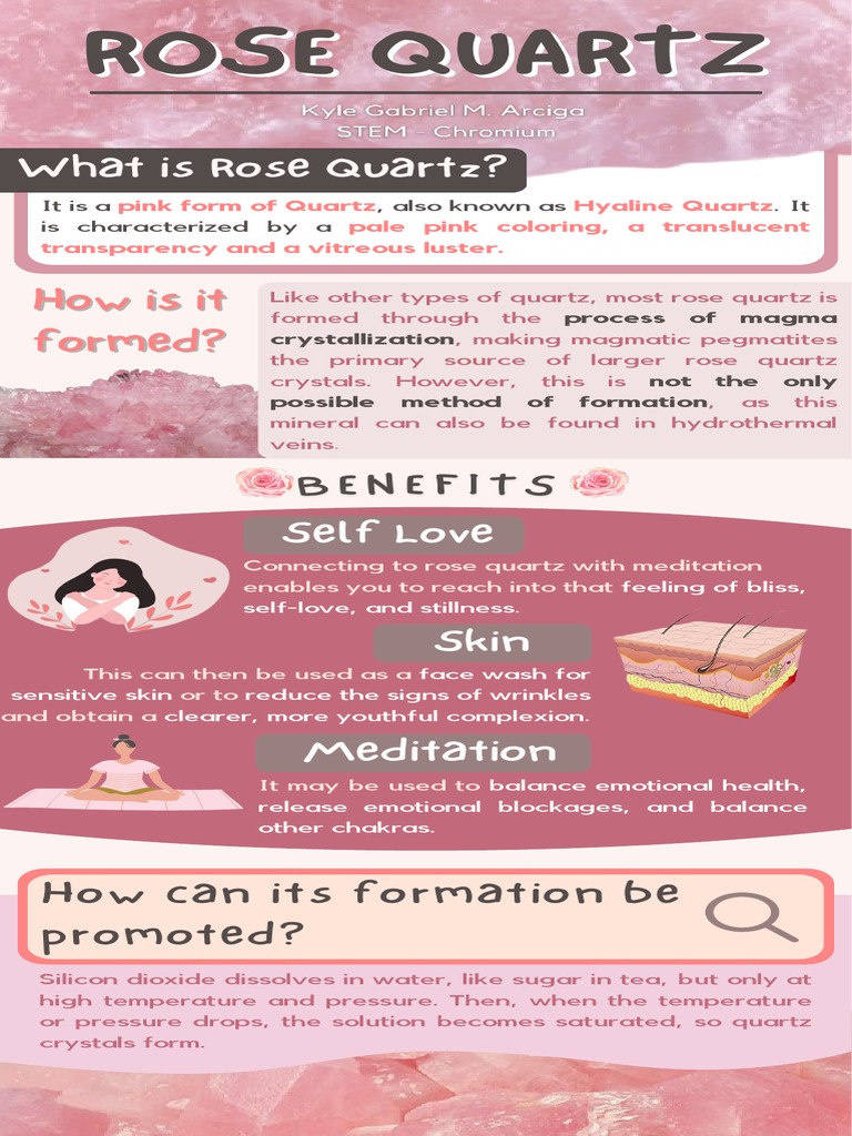 Rose Quartz Infographics | PDF