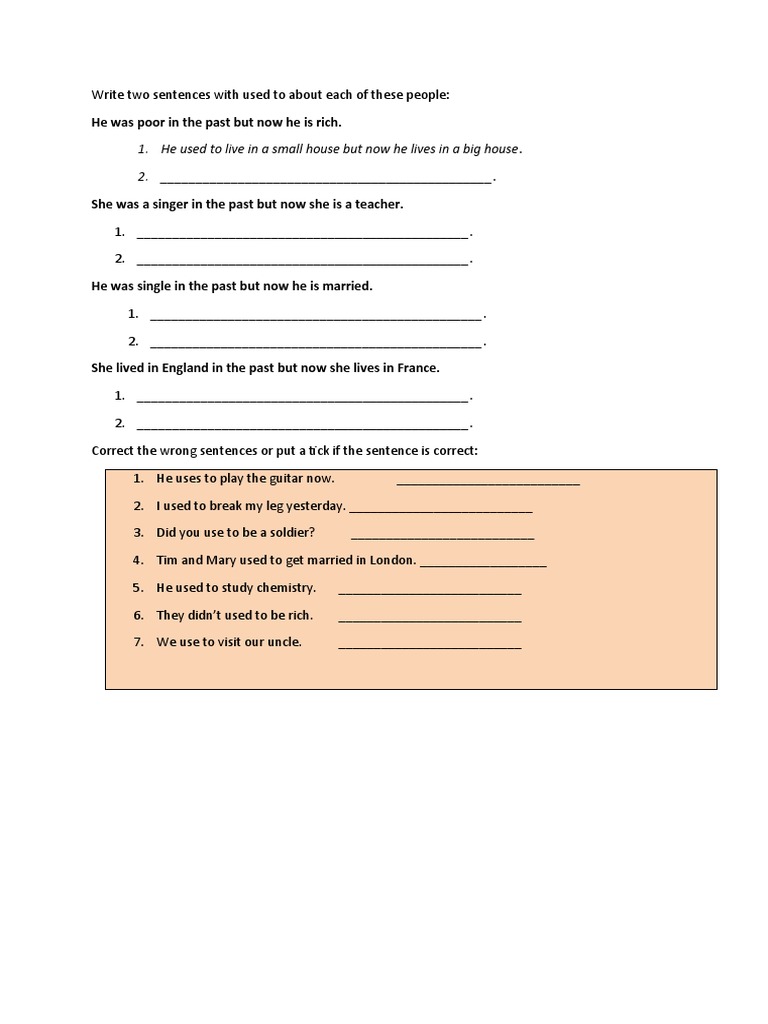 Used To Practice | PDF