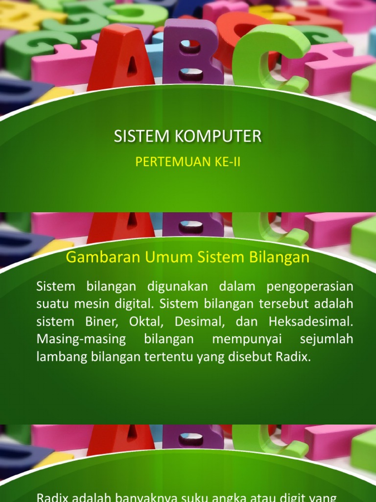 Pertemuan 2 - SISKOM | PDF | Komputer
