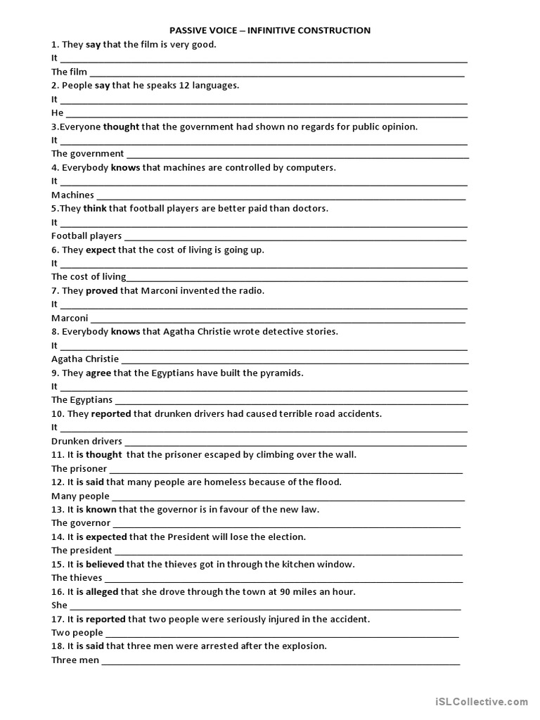 Passive With Reporting Verbs228 | PDF | Linguistics