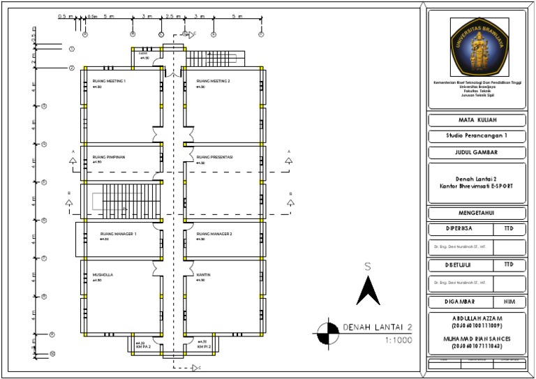 DENAH LANTAI 2 | PDF