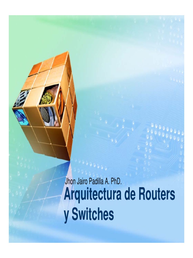 Arquitectura de Routers y Switches | PDF | Enrutador (Computación ...