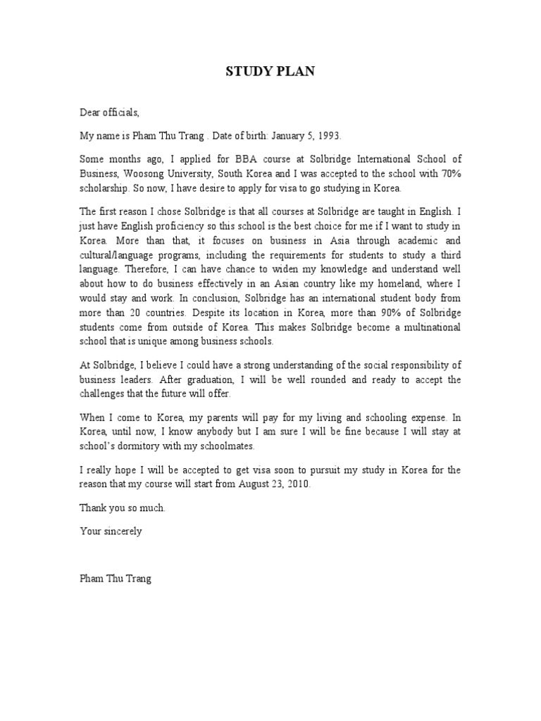 STUDY PLAN Ke Hoach Hoc Tap | PDF