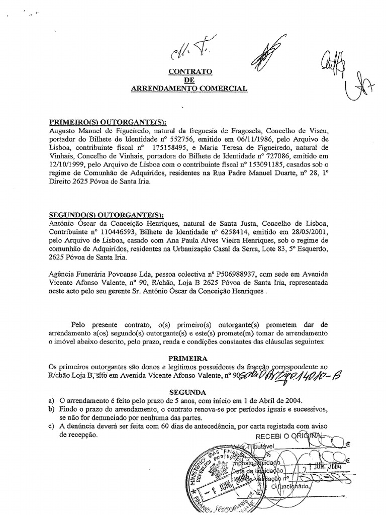 Contrato Funeraria | PDF