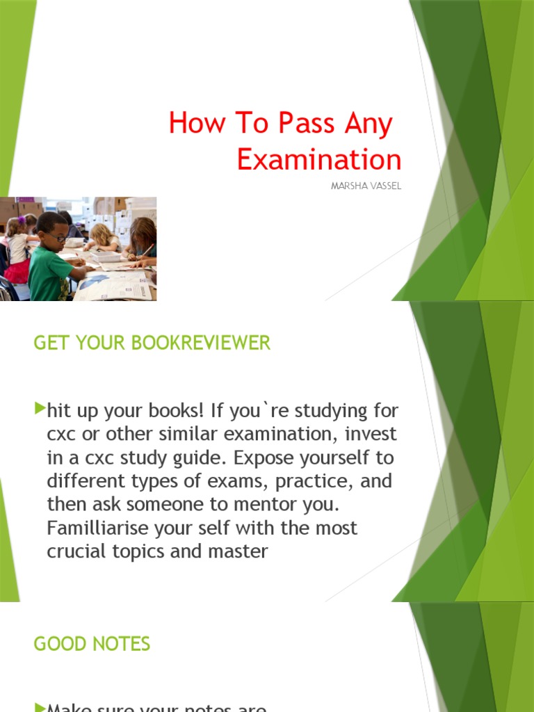 How To Pass Any | PDF | Career & Growth | Language Arts & Discipline