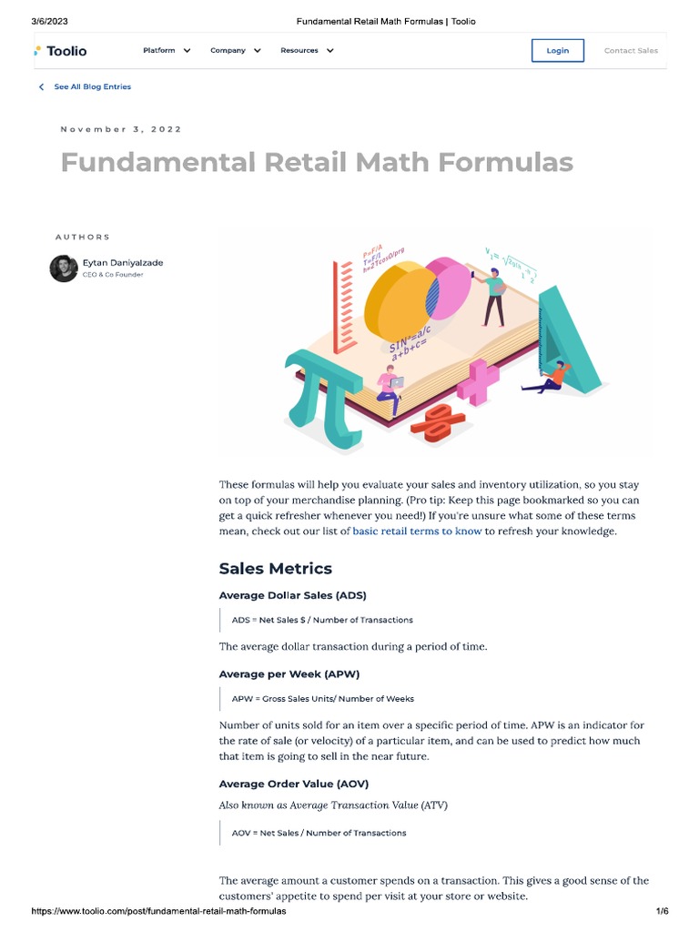 Formula Cheat Sheet | PDF