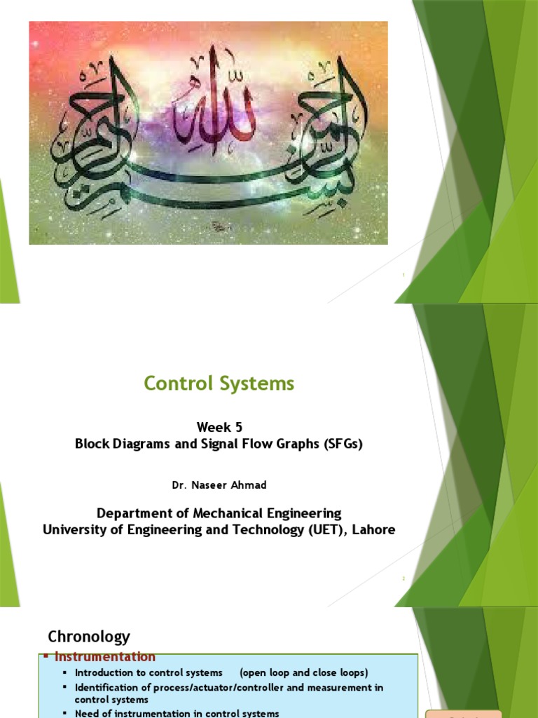 Week 5 6 Control Systems Signal Flow Graphs | Download Free PDF ...