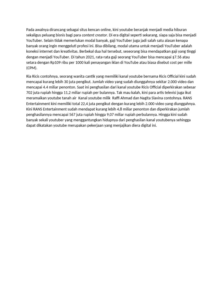 CONTOH TEKS NARASI | PDF