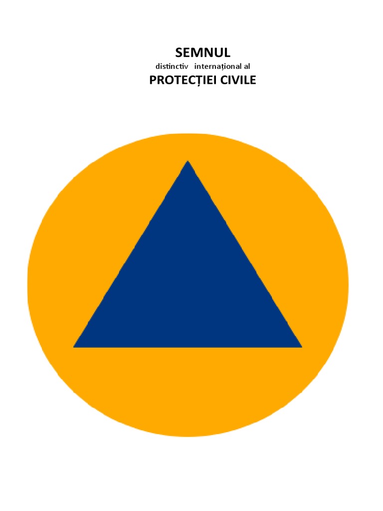 Semnul Protectiei Civile | PDF