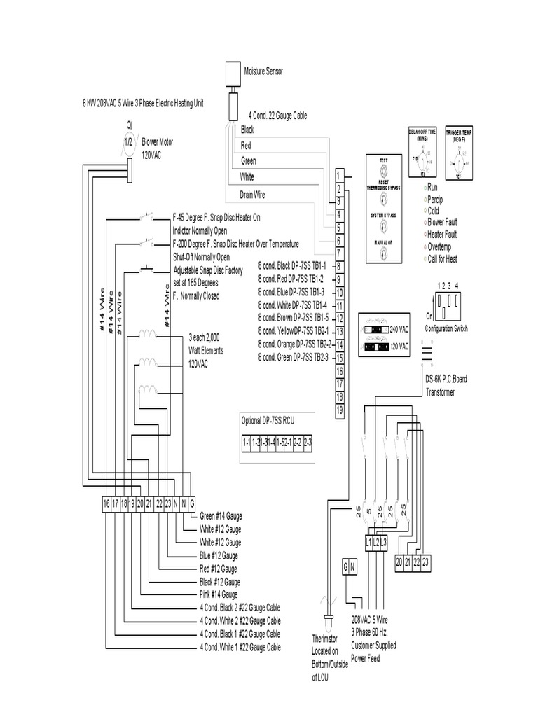 6KW 208V Rcu | PDF | Alternating Current | Electromagnetism