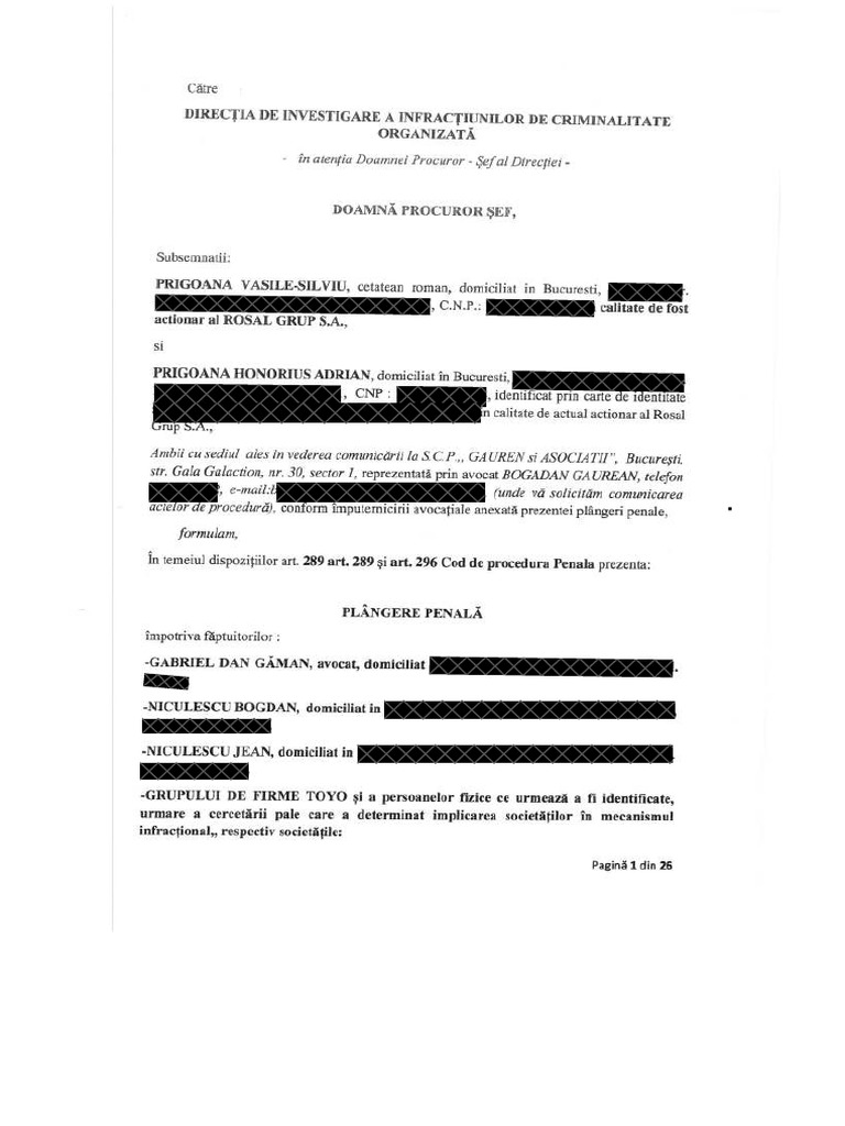 Plangere Diicot | PDF