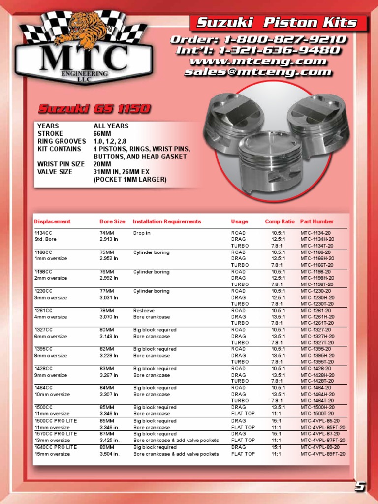 Suz Piston | PDF | Piston | Propulsion