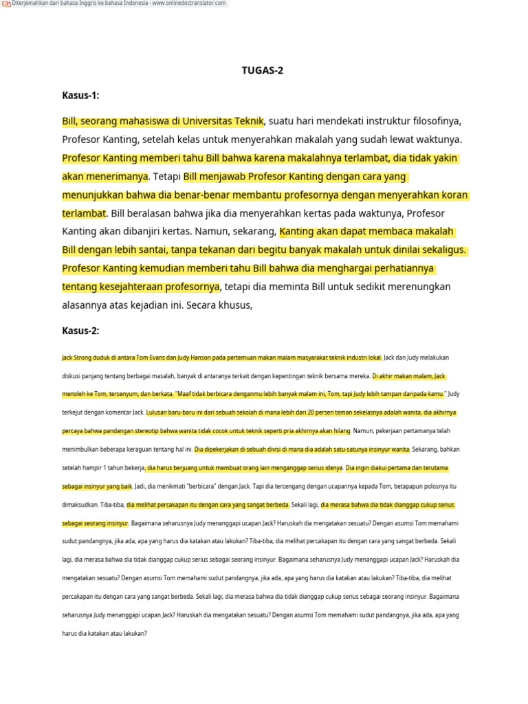 Tugas-2 Docx en Id | PDF