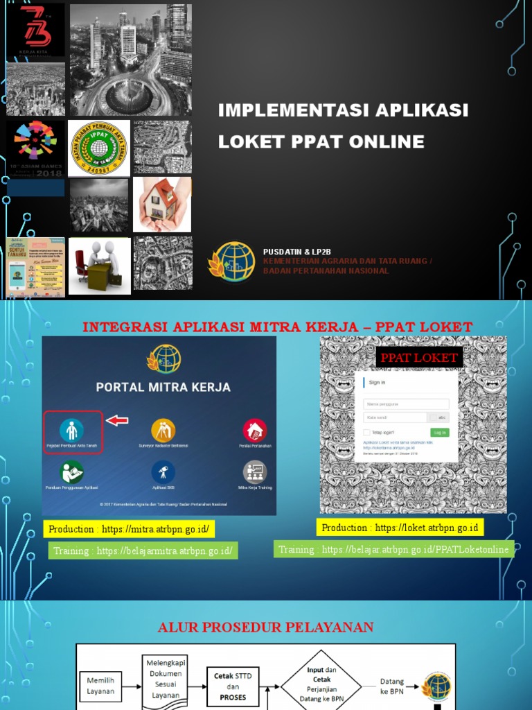 Aplikasi Loket PPAT Online dan Layanannya | PDF