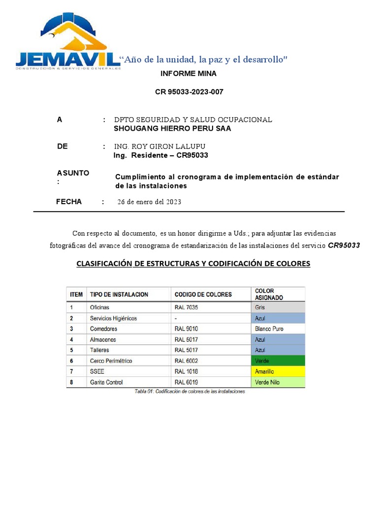 INF-SSOMA-CR94-007 Informe cr94 | PDF