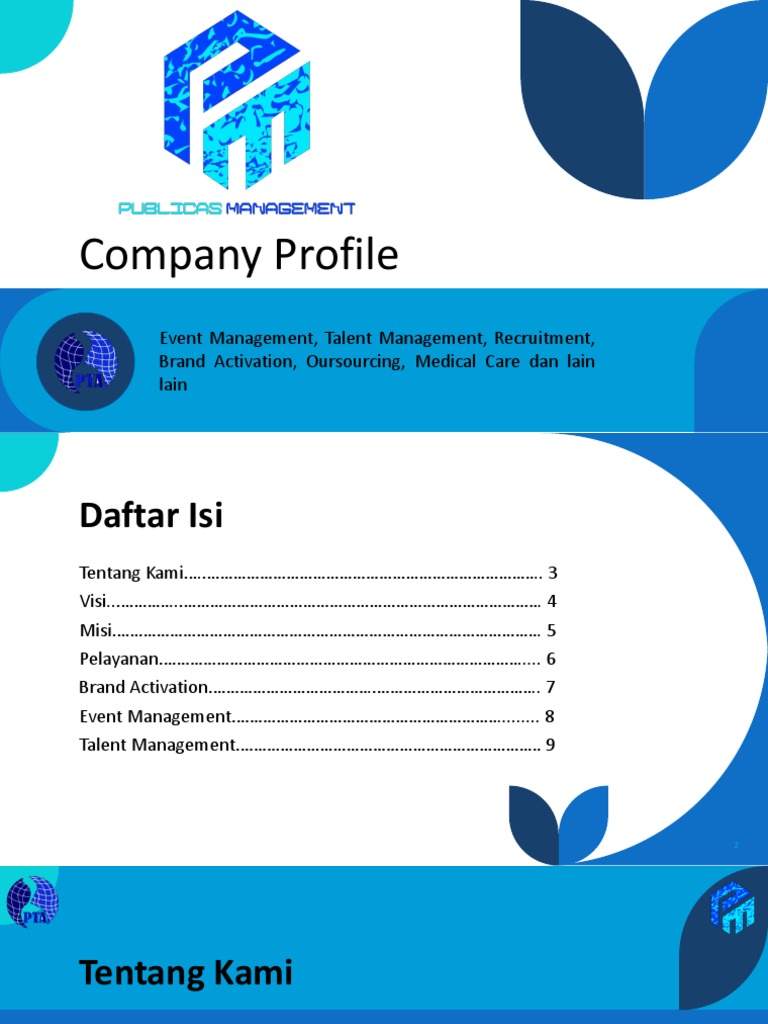 Publicas Management Company Profile - Compressed | PDF