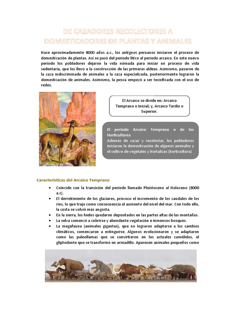 Arcaico Inferior | PDF