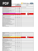 Pre Commissioning Checklist | PDF