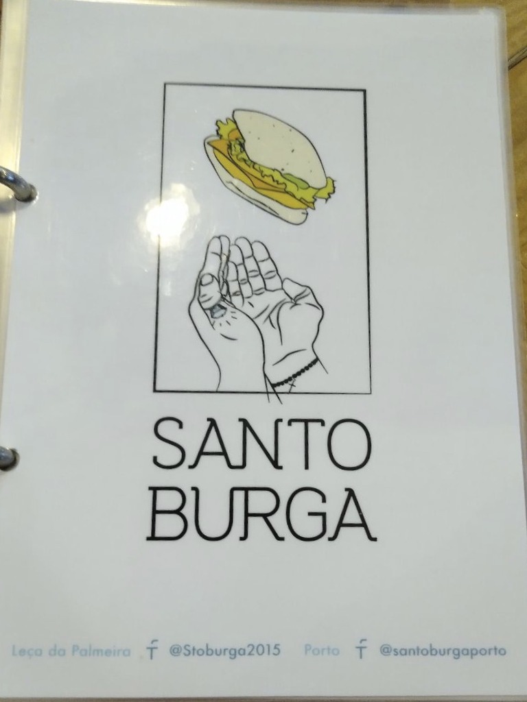Hamburgueria Artesanal Santo Burga Porto Menu | PDF