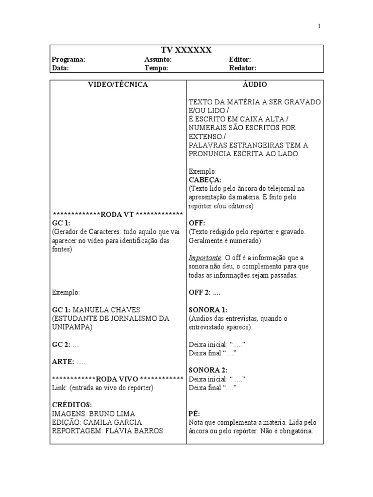 Modelo de Lauda TV | PDF