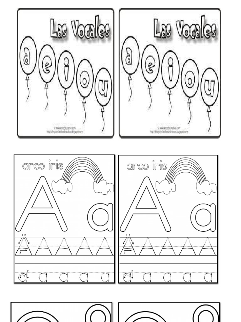 Las Vocales... | PDF