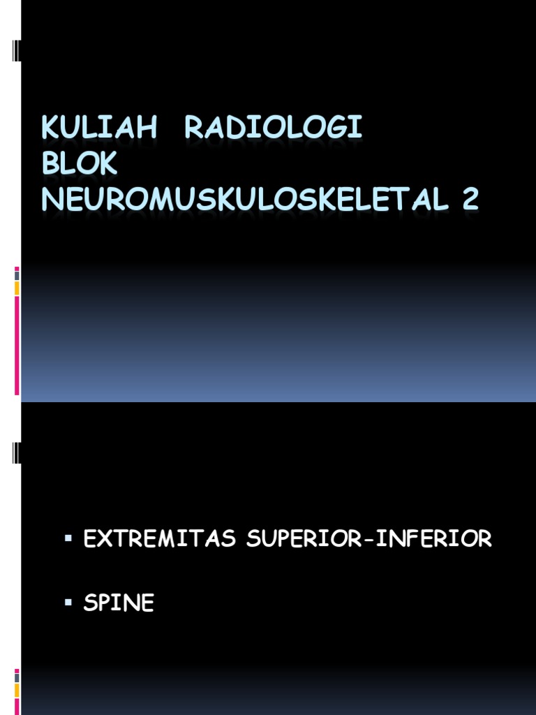 Fraktur Diafisis dalam Radiologi | PDF