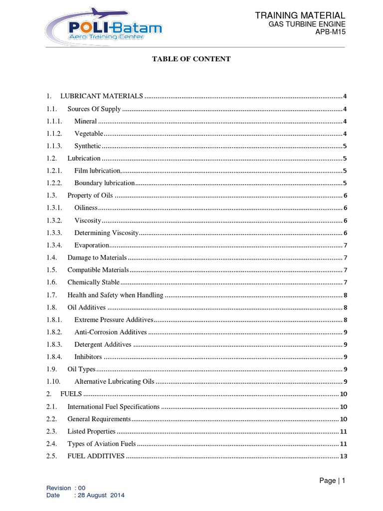M15.9-M15.10 - Lubricant Fuel and Lub - System | PDF | Jet Fuel | Lubricant