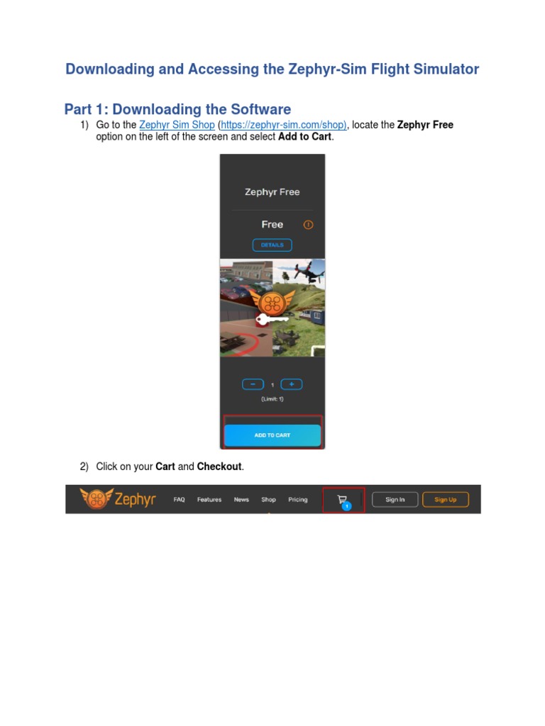 Zephyr Sim Download Instrcutions | PDF | Screenshot | Mobile App