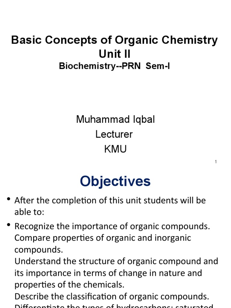 Organic Chemistry Basics & Hydrocarbons | PDF | Organic Compounds | Alkane