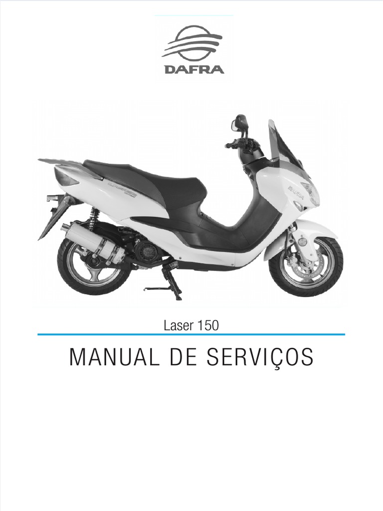 Manual Servicos Dafra Laser 150 | PDF | Motores | Pneu