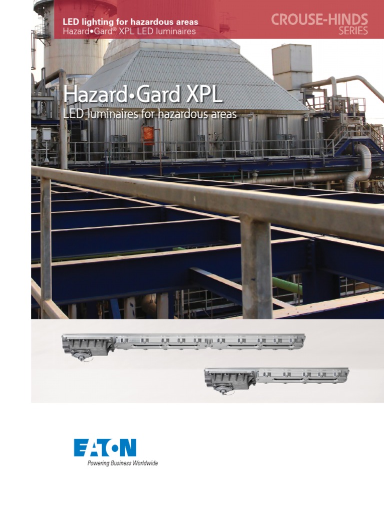 Crouse Hinds XPL Led Brochure | PDF | Lighting | Fluorescent Lamp